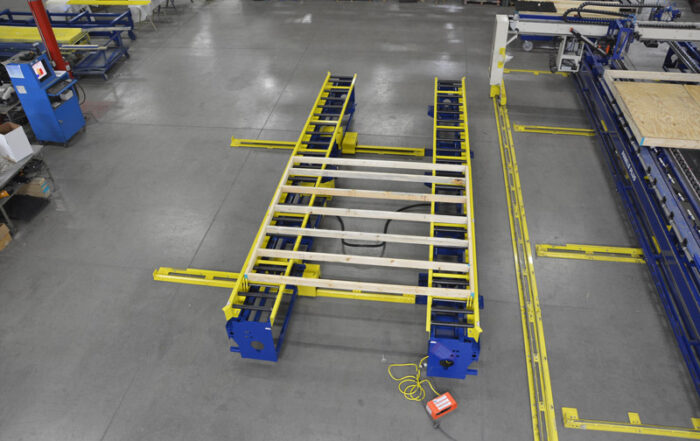 Squaring Station | Panelizing Equipment - Panels Plus