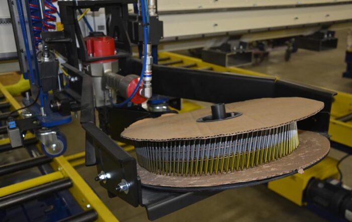 Dual Beam Sheathing Station | Panelizing Equipment - Panels Plus