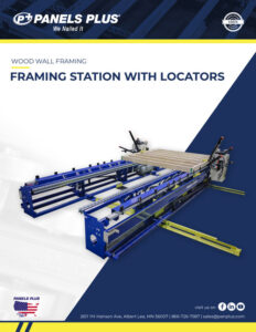 Framing Station with Locators | Panelizing Equipment - Panels Plus