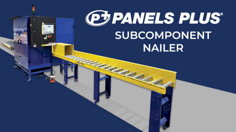 Video - Introducing the Subcomponent Nailer - Panels Plus